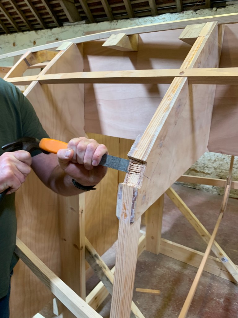 Stage 2: Stringers & Jig – ClearBlueSea